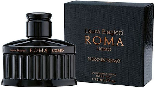 Laura Biagiotti Roma Uomo Nero Estremo Apa de parfum Intense 75 ml ...